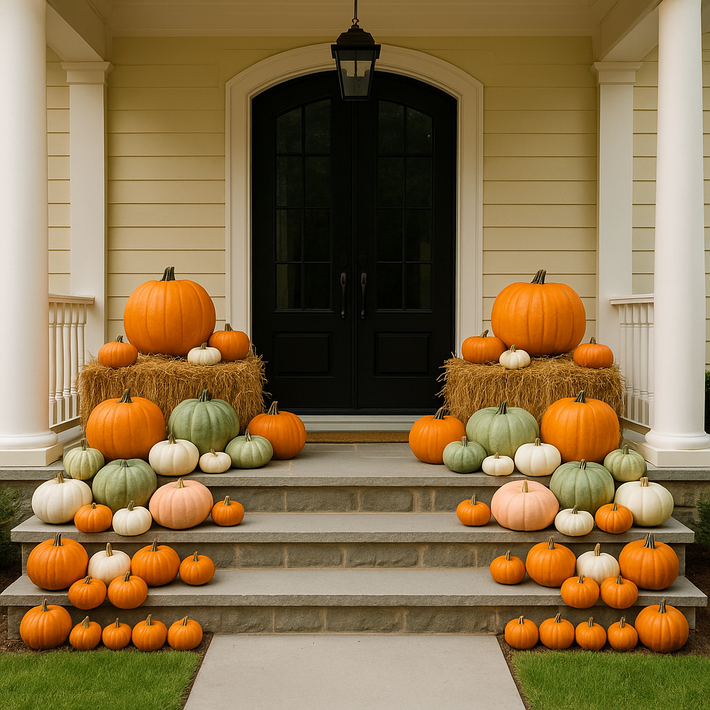 Scenic Fall Porch Package – Fall Into Pumpkins